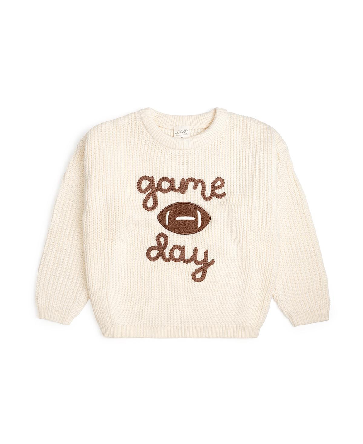 Click here for Sweet Wink Toddler Girls Game Day Knit Sweater - N... prices
