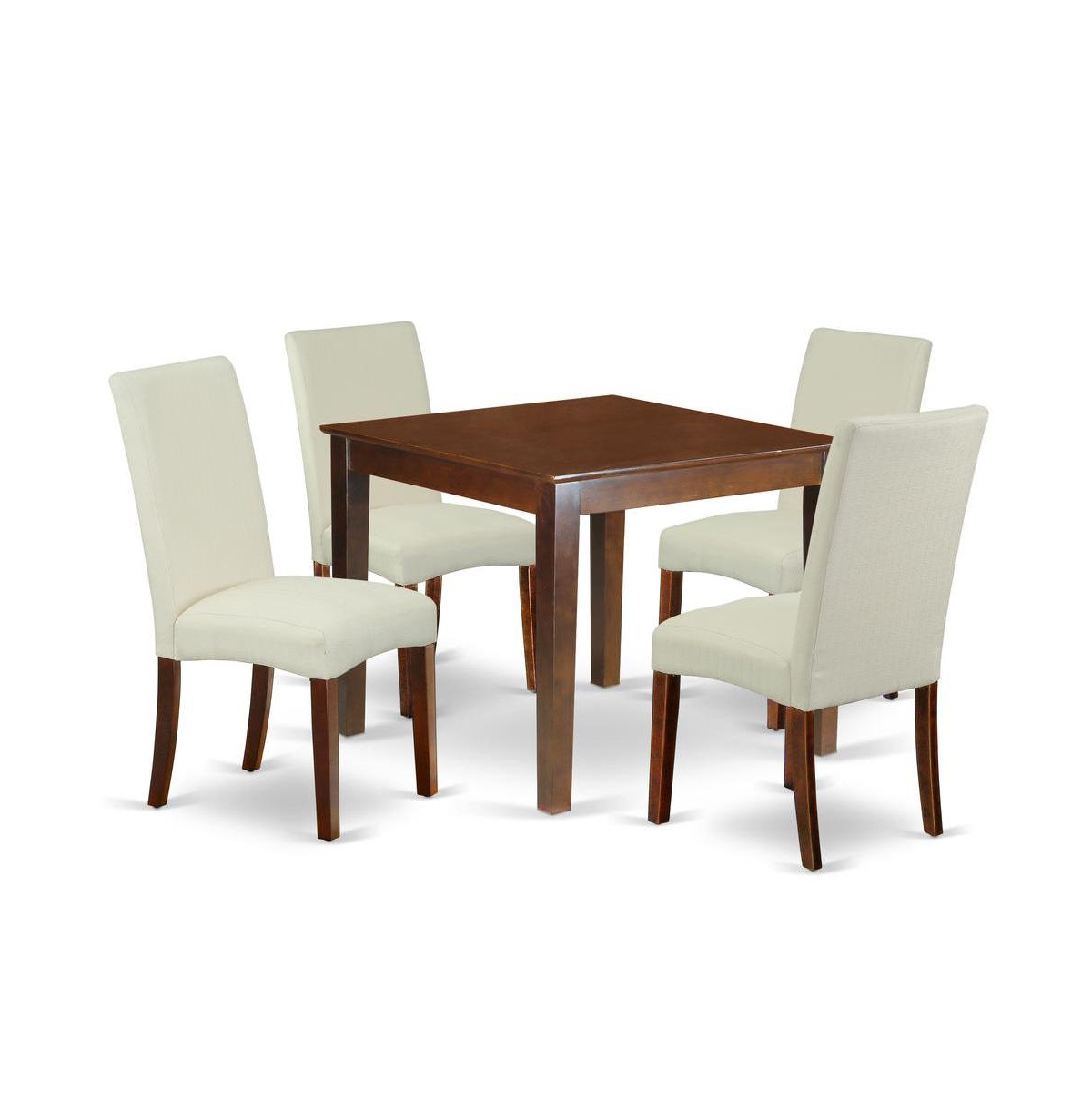 Click here for East West Furniture Dining Room Set Mahogany - Mah... prices