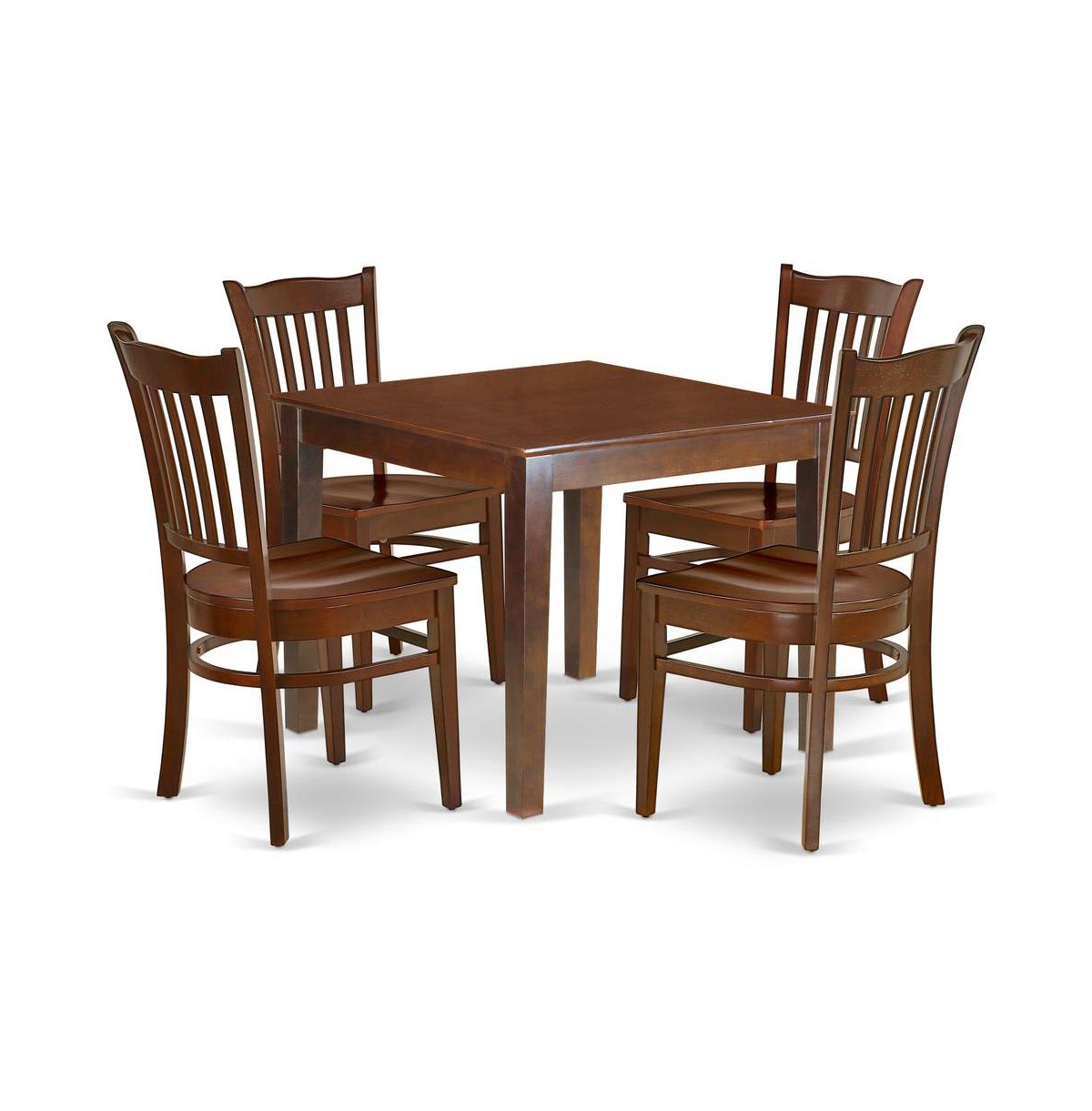 Click here for East West Furniture Dining Room Set Mahogany - Mah... prices