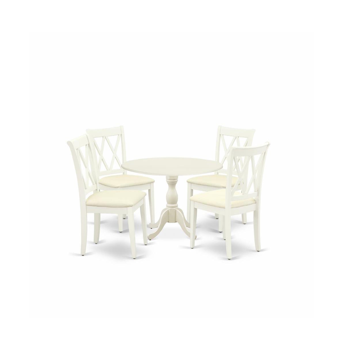 Click here for East West Furniture 5 Piece Dinning Room Table Set... prices