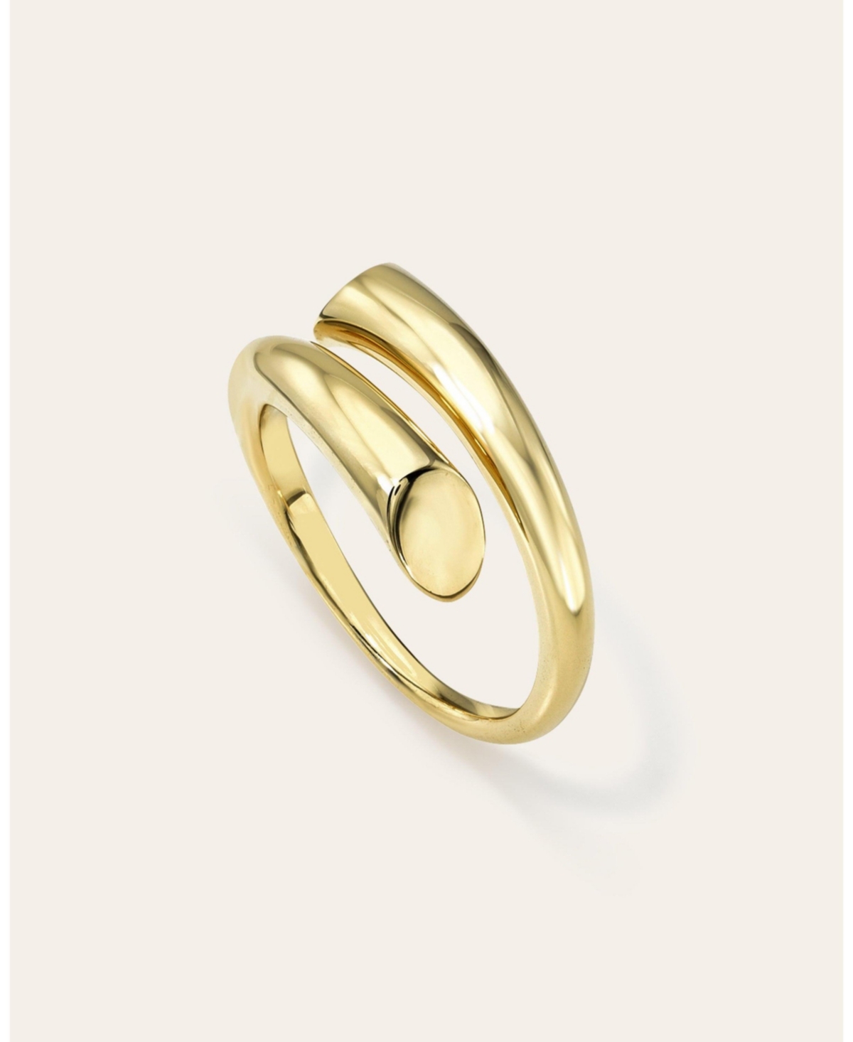 Click here for Zoe Lev Wrap Ring - Yellow gold vermeil prices