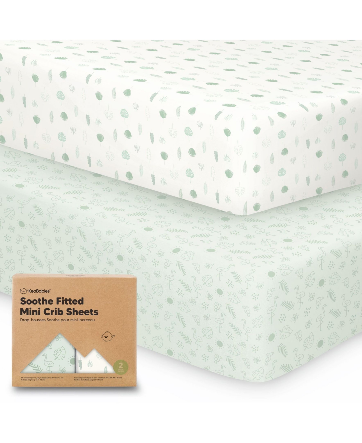 Click here for KeaBabies Mini Crib Sheets for Baby Girls  Boys  2... prices