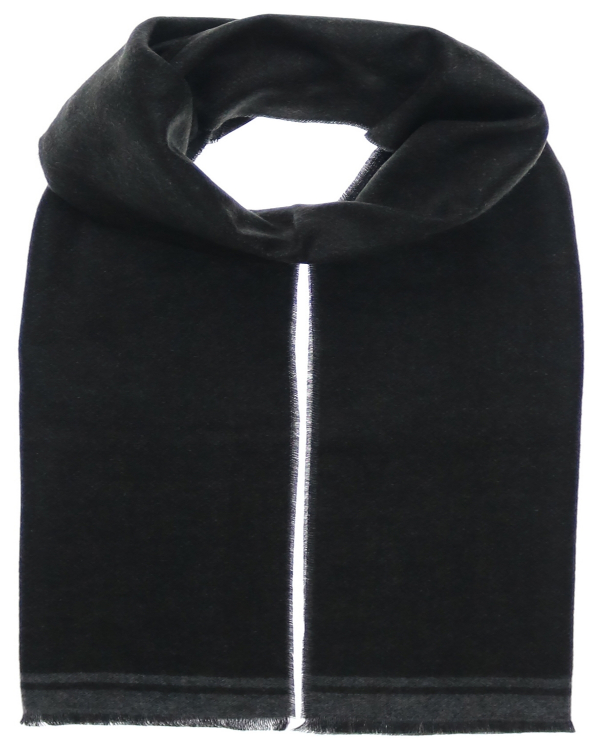 Click here for V. Fraas Mens Solid Reversible Scarf - Black prices