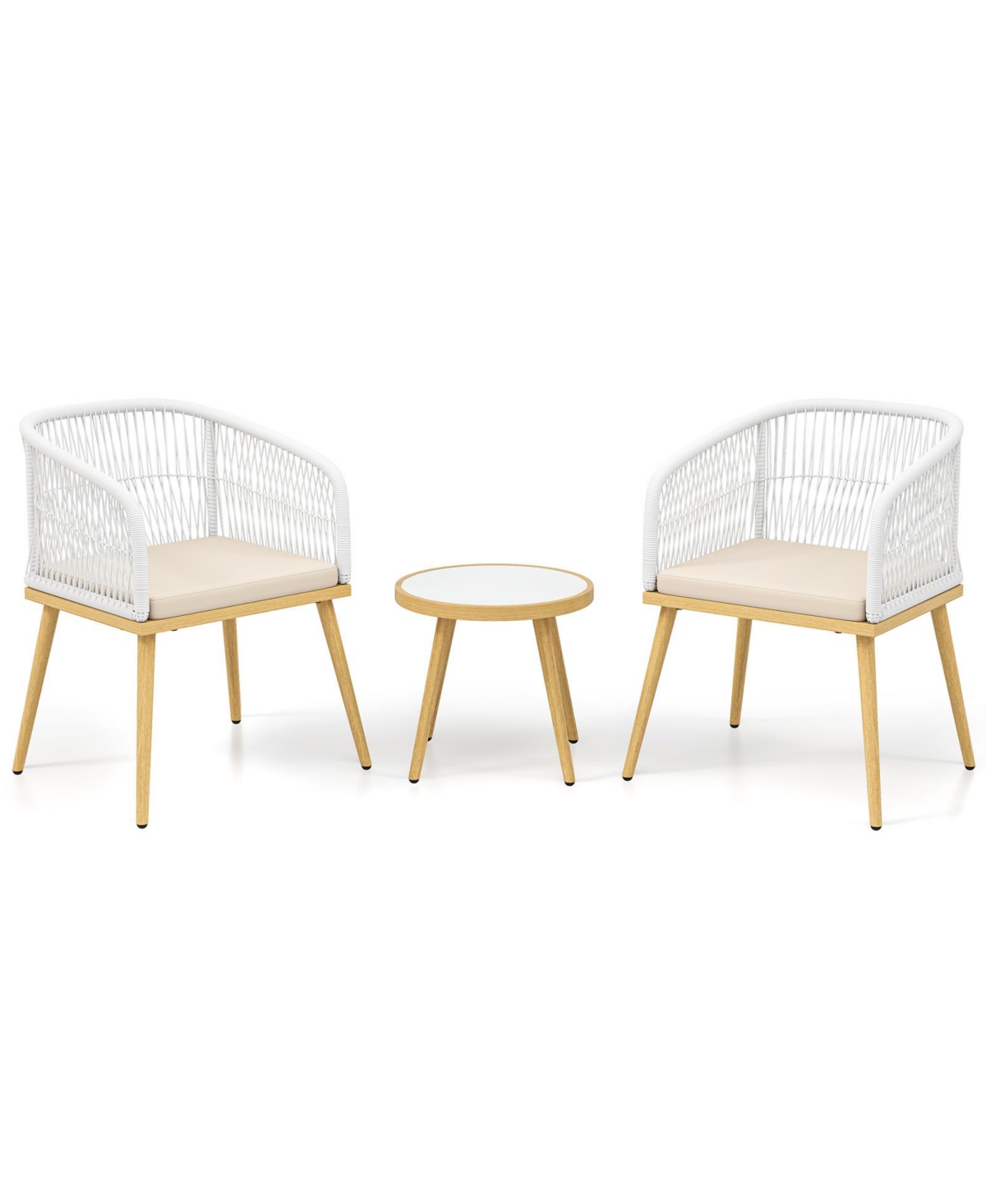 Click here for Slickblue 3-Piece Patio Bistro Conversation Set wi... prices