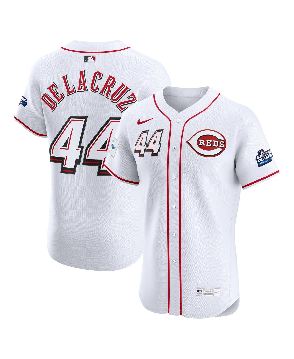 Click here for Nike Mens Elly De La Cruz White Cincinnati Reds 20... prices