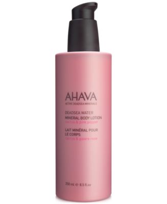 Ahava Mineral Body Lotion - Cactus & Pink Pepper - Macy's