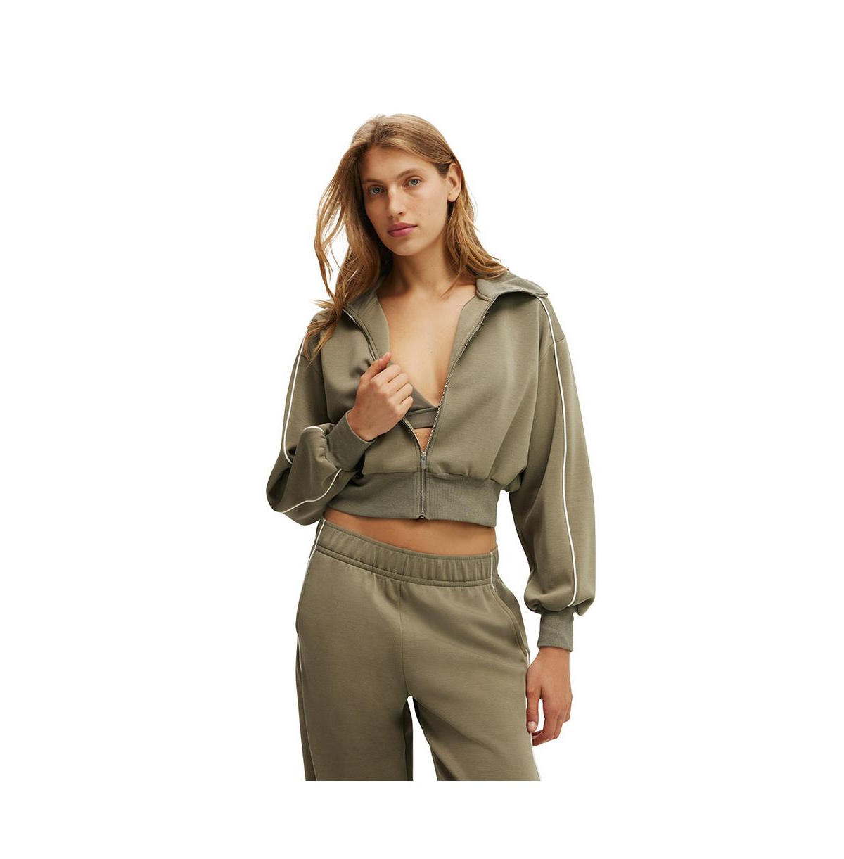 Click here for Cotton On Womens Active The Ultimate Soft Track Ja... prices