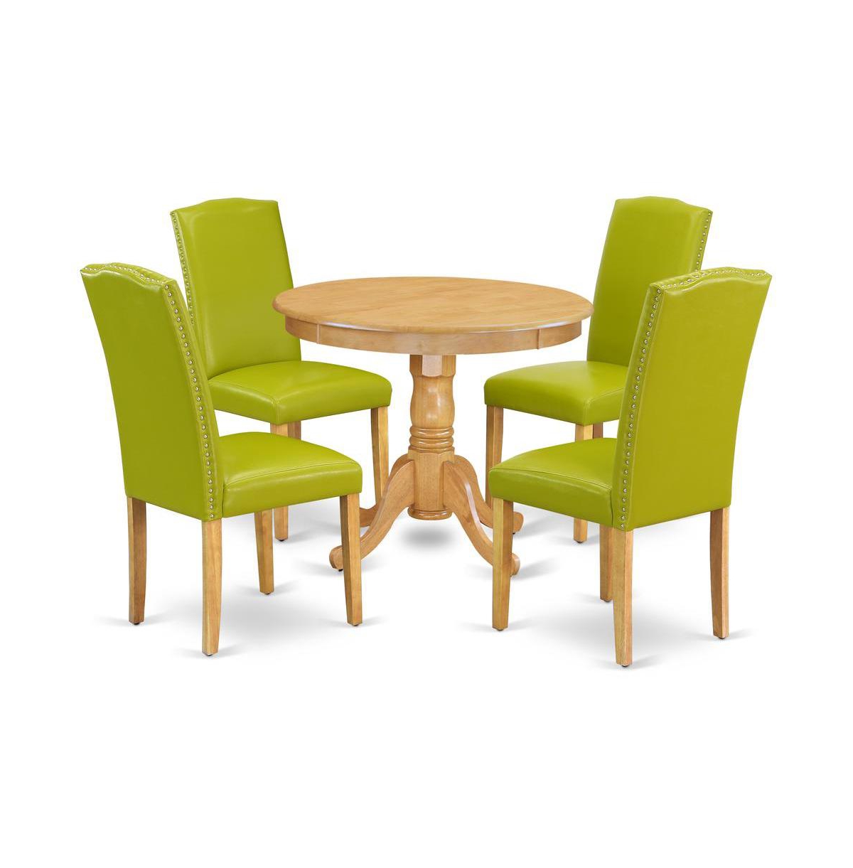 Click here for East West Furniture Dining Room Set Oak - Oak prices