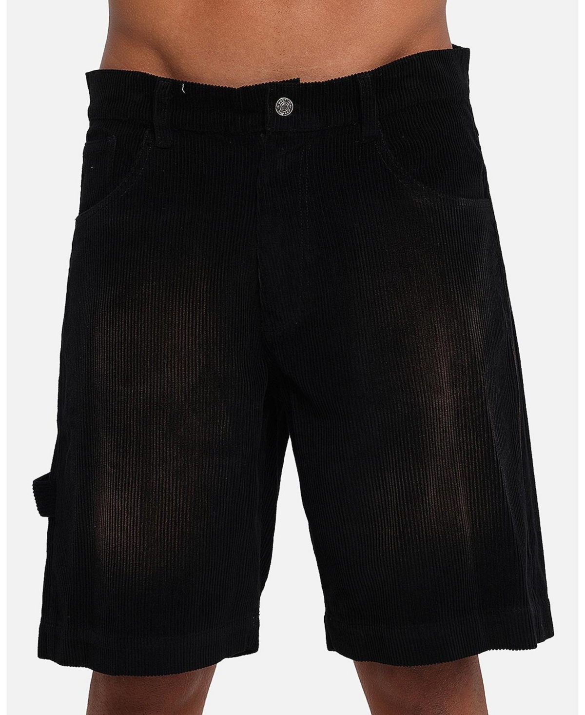 Click here for Xxiii Mens Corduroy Wash Jorts - Black prices