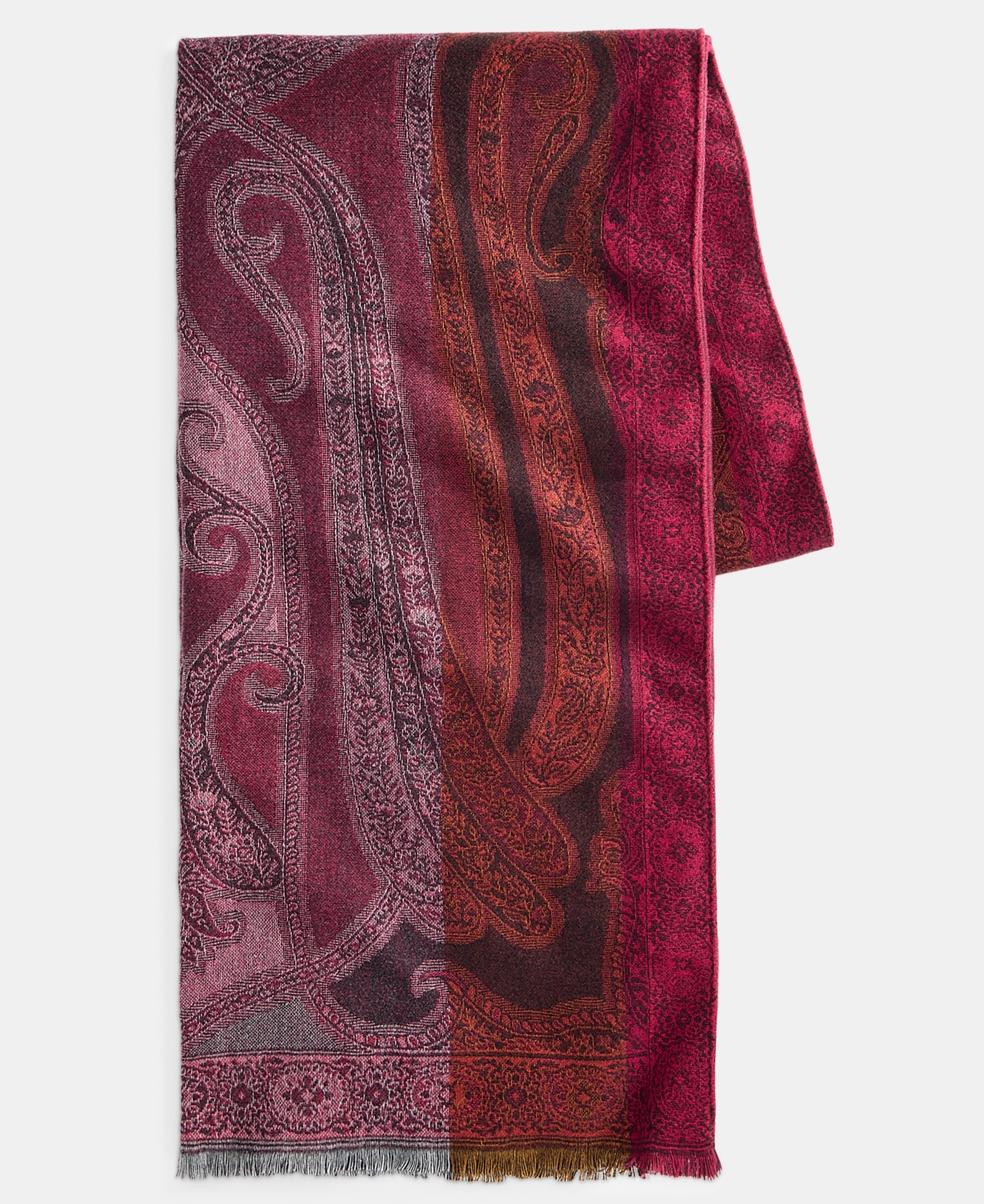 Click here for Giani Bernini Allover-Paisley Soft Wrap Scarf  Mac... prices