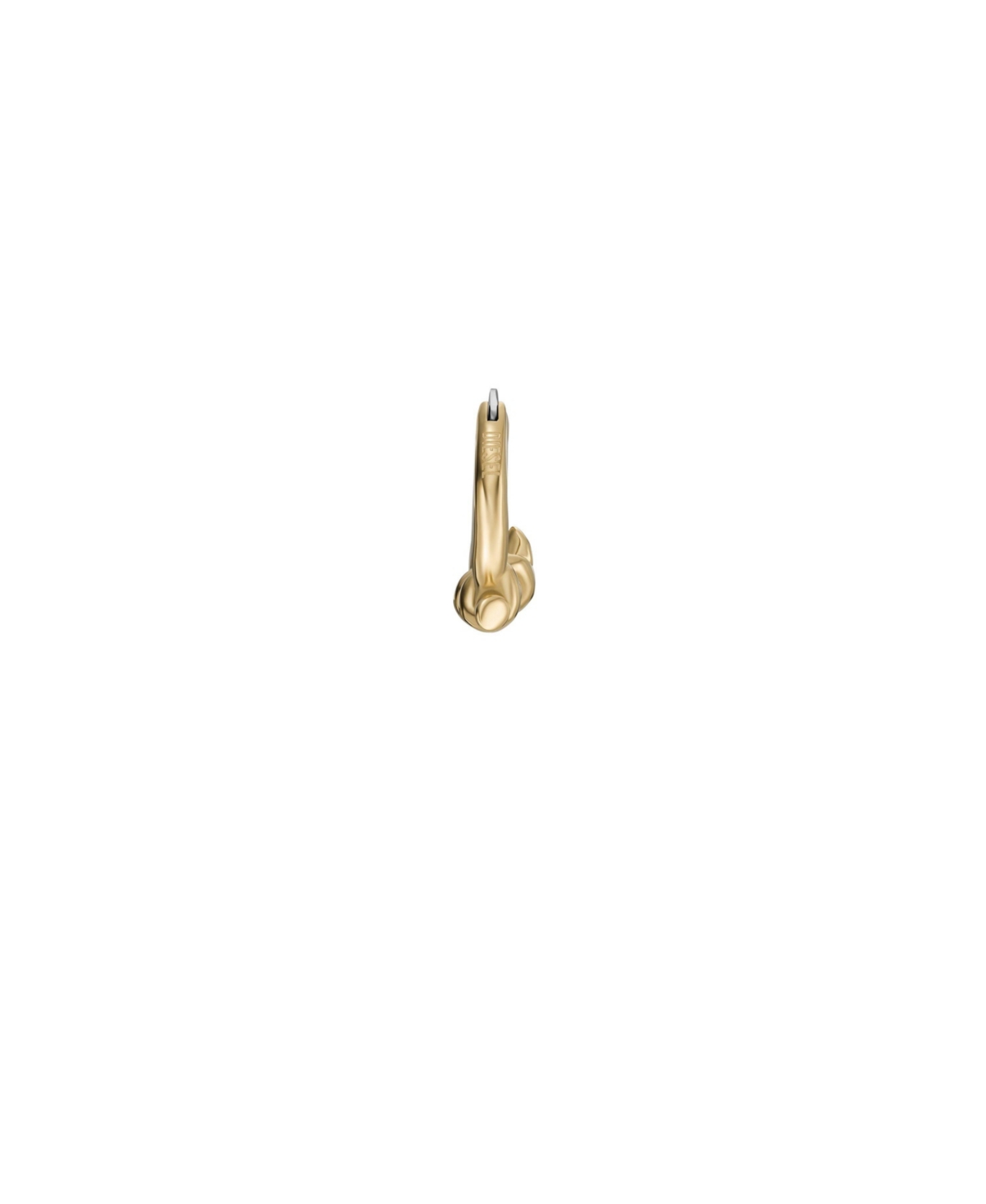 Click here for Diesel Unisex Diesel Gold-Tone Stainless Steel Hoo... prices