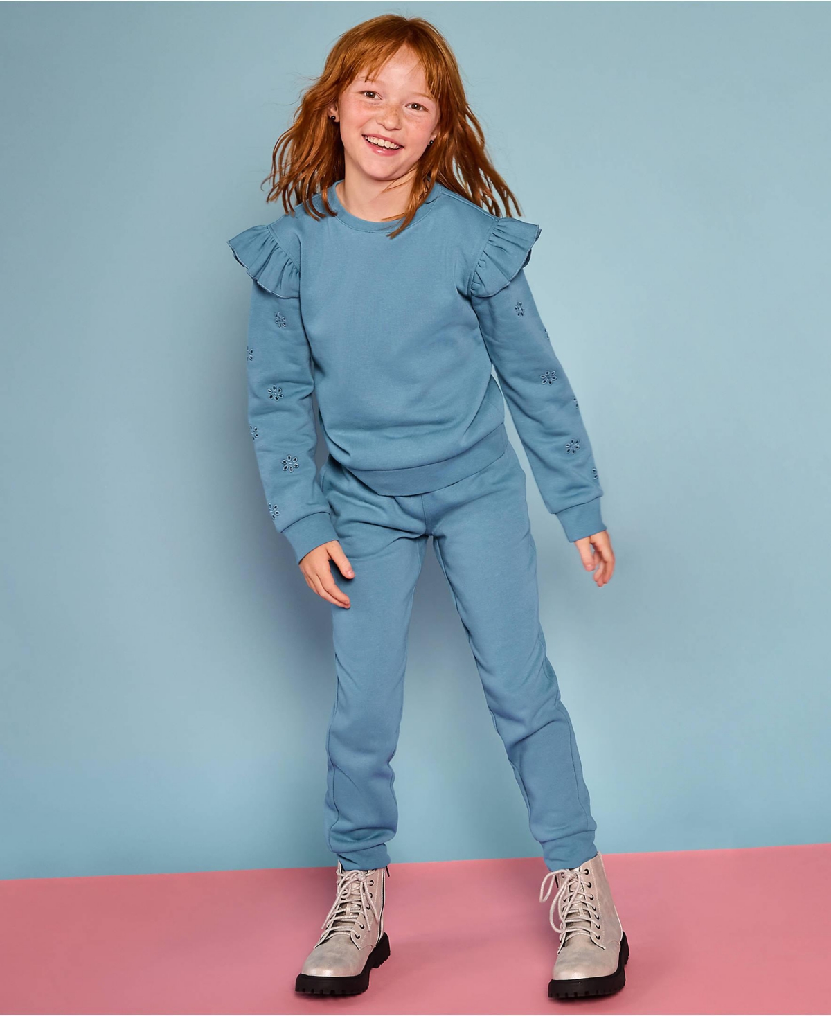 Click here for Lands End Girls Long Sleeve Cozy Fleece Ruffle Eye... prices