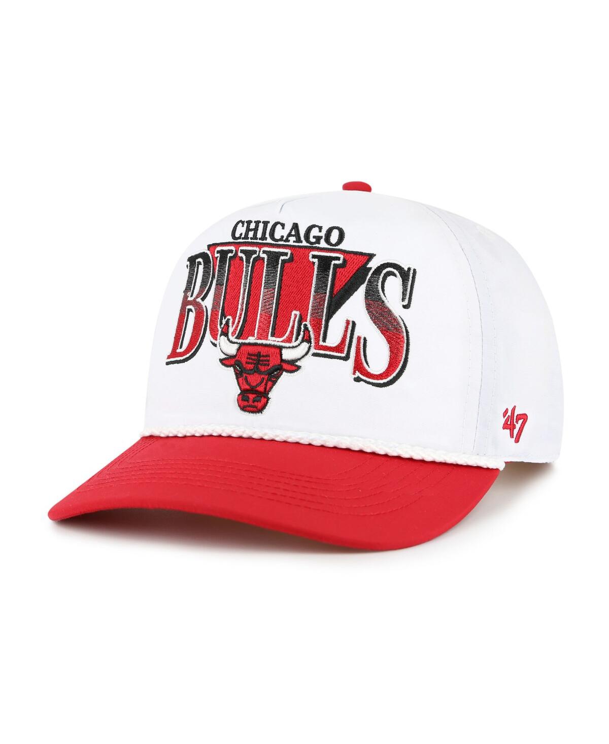Click here for 47 Brand Mens White/Red Chicago Bulls Tribute Two-... prices
