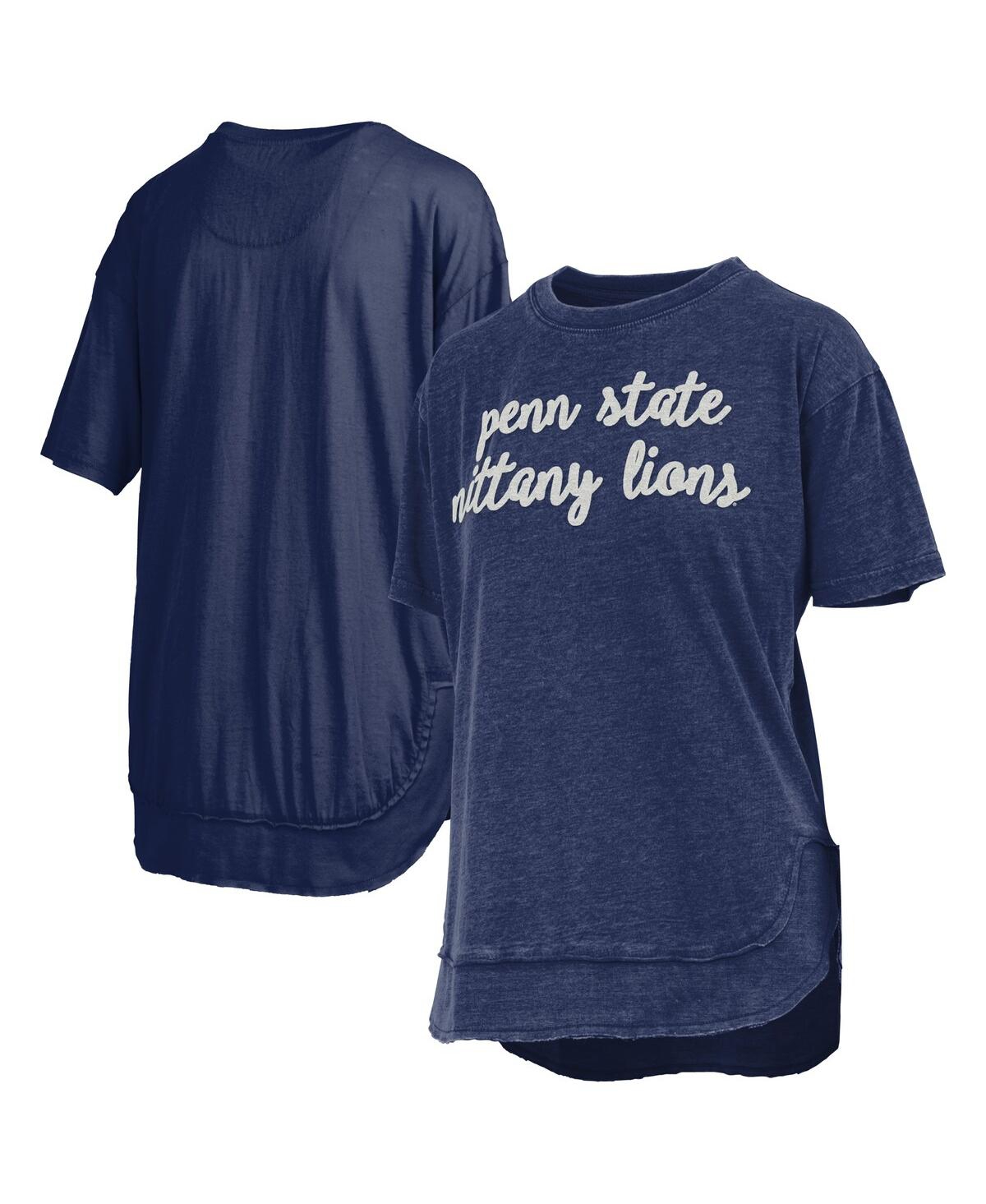 Click here for Pressbox Womens Navy Penn State Nittany Lions Ponc... prices