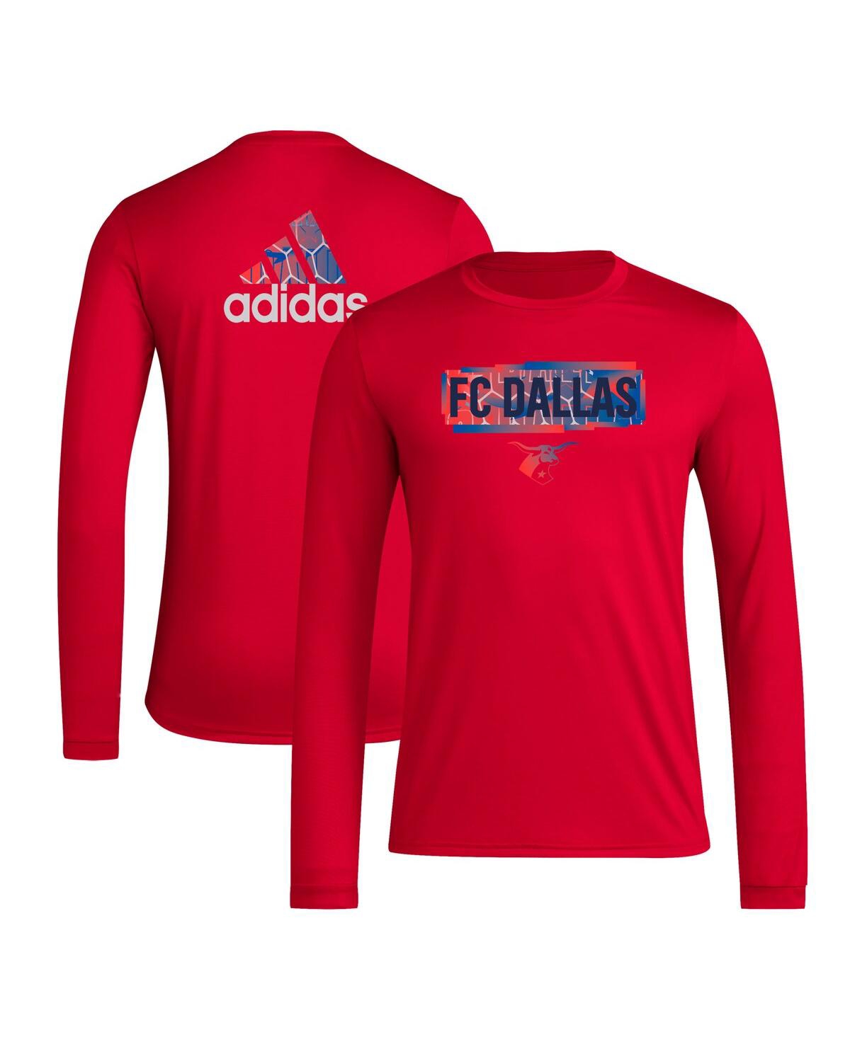 Click here for Adidas Mens Red Fc Dallas Local Pop Aeroready Long... prices