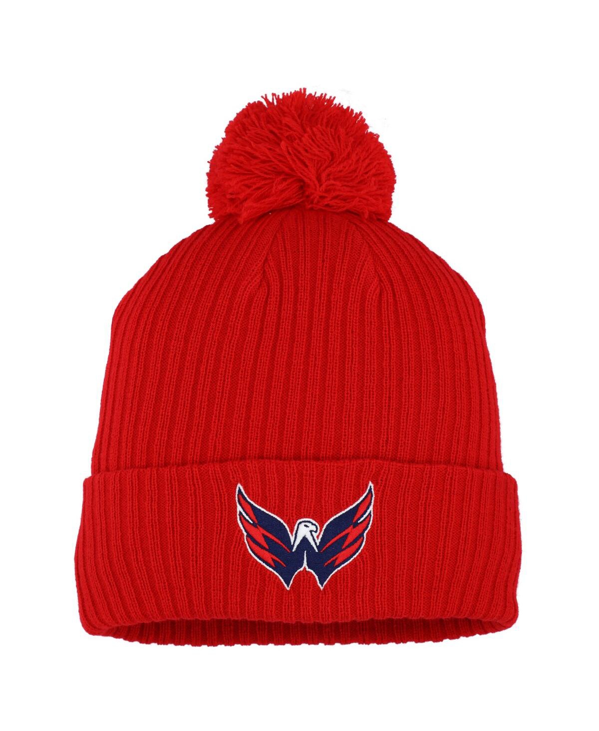 Click here for Fanatics Mens Red Washington Capitals Cuffed Knit... prices