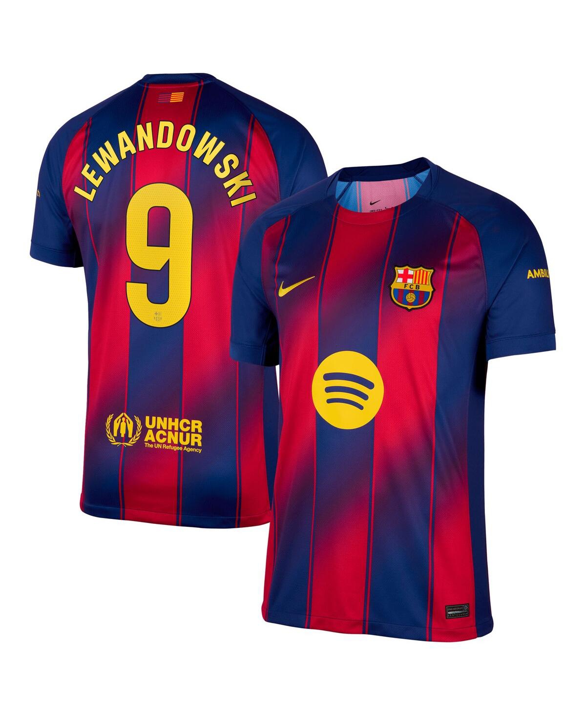 Click here for Nike Mens Robert Lewandowski Navy Barcelona 2025/2... prices