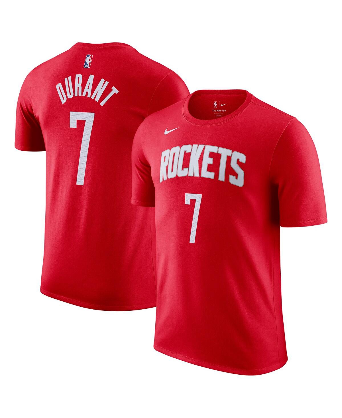Click here for Nike Mens Kevin Durant Red Houston Rockets Icon Ed... prices