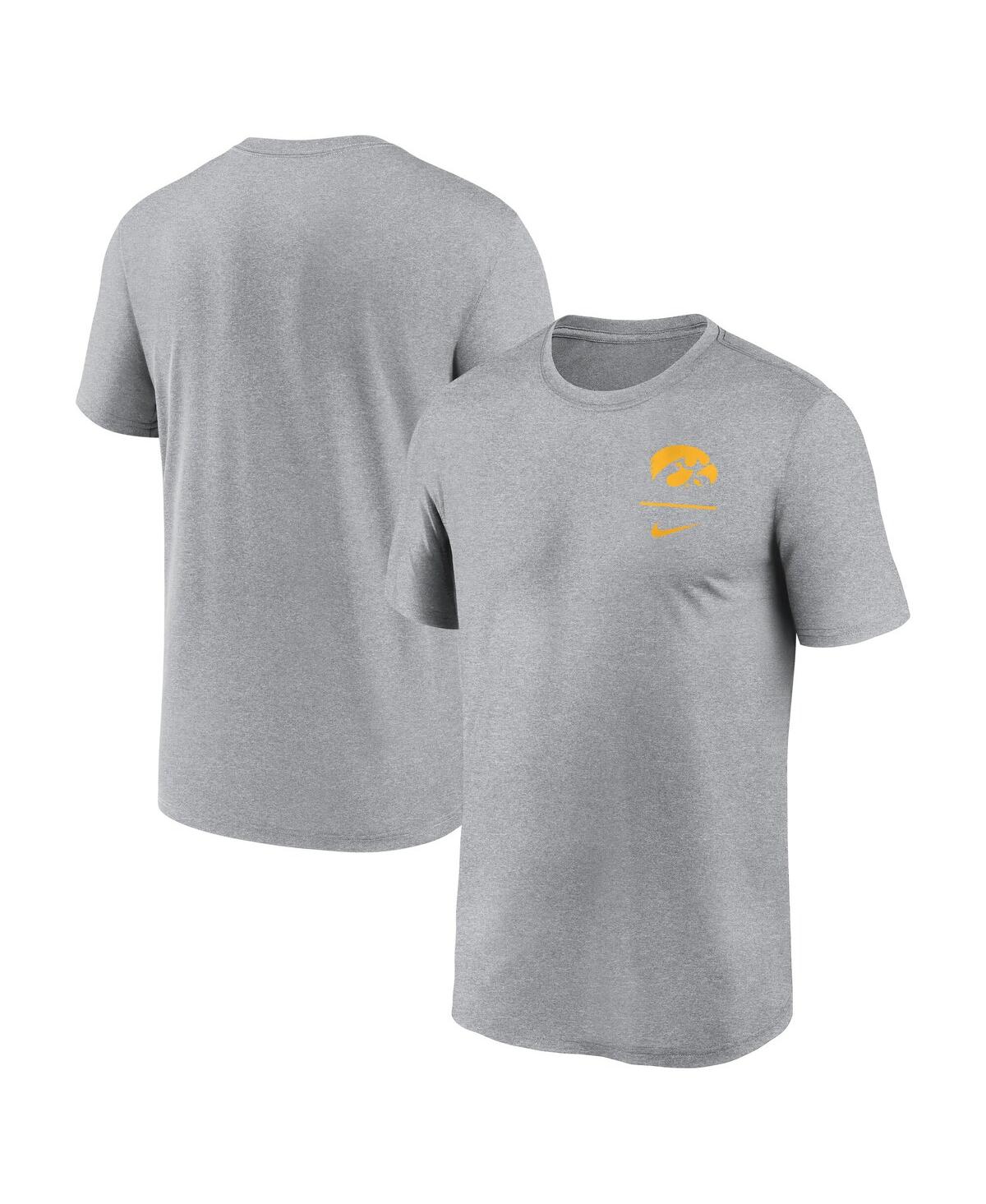 Click here for Nike Mens Heather Gray Iowa Hawkeyes Primary Logo... prices