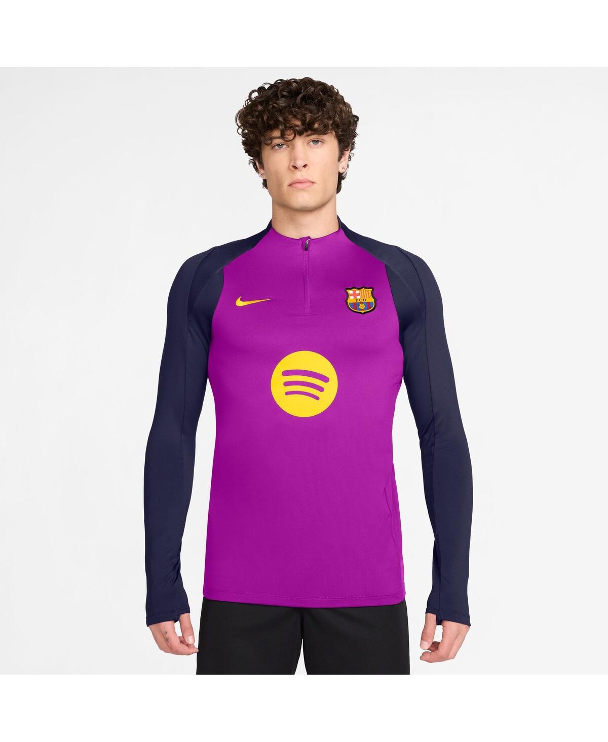 Click here for Nike Mens Purple Barcelona 2025/26 Strike Drill Qu... prices