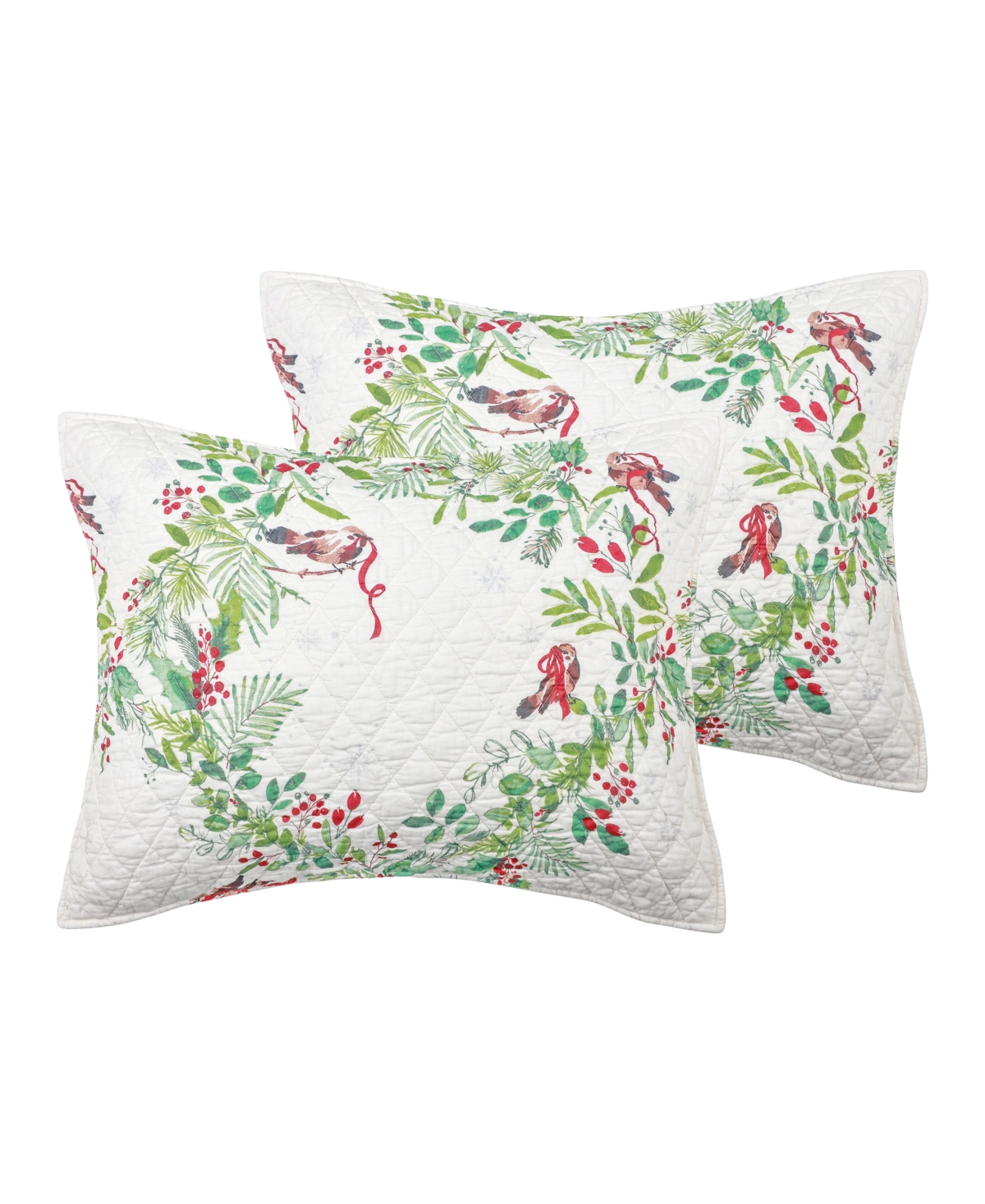 Click here for Levtex Home Tinsel Tidings 2-Pc. Sham Set  Standar... prices