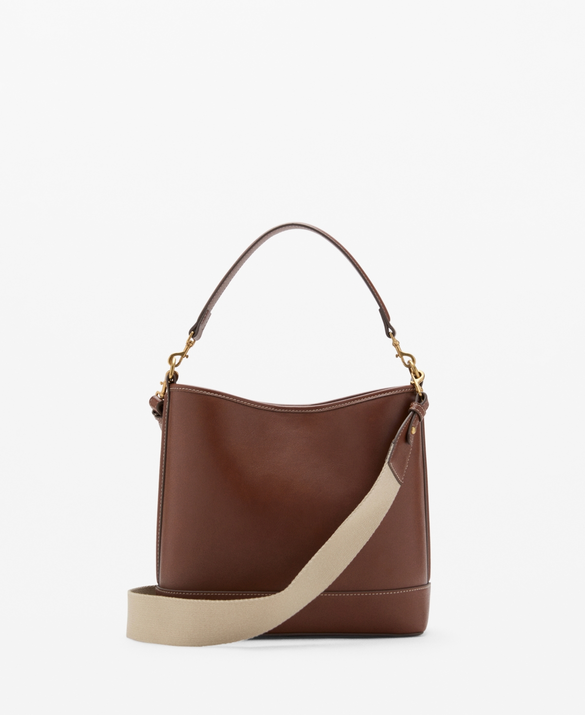 Click here for Mango Womens Large Bucket Bag - Leather prices