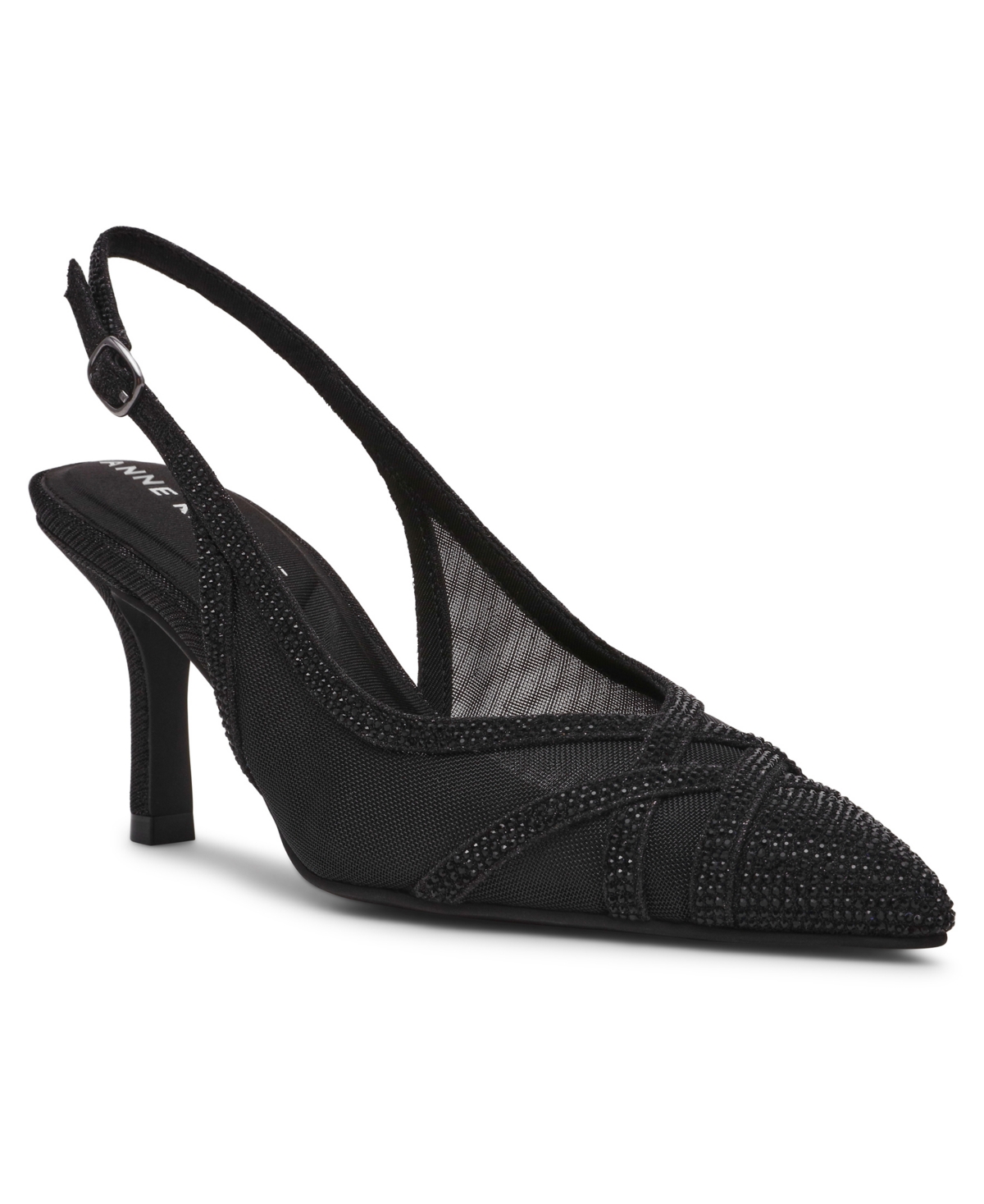 Click here for Anne Klein Womens Arden-c Kitten-Heel Pumps - Blac... prices