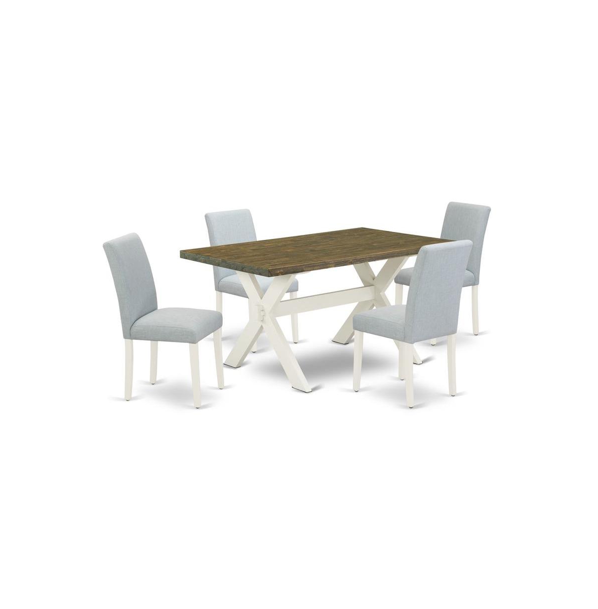 Click here for East West Furniture 5-Pc Kitchen Table Set Include... prices