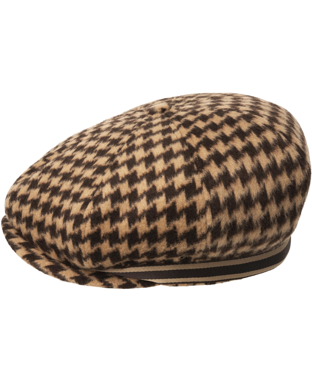 Click here for Kangol Block Zig Driving Cap - Brown prices