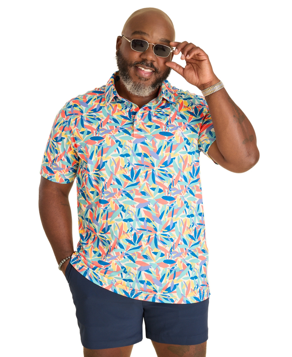 Click here for Chubbies Mens The Crowd of Thorn Range Polo Shirt... prices