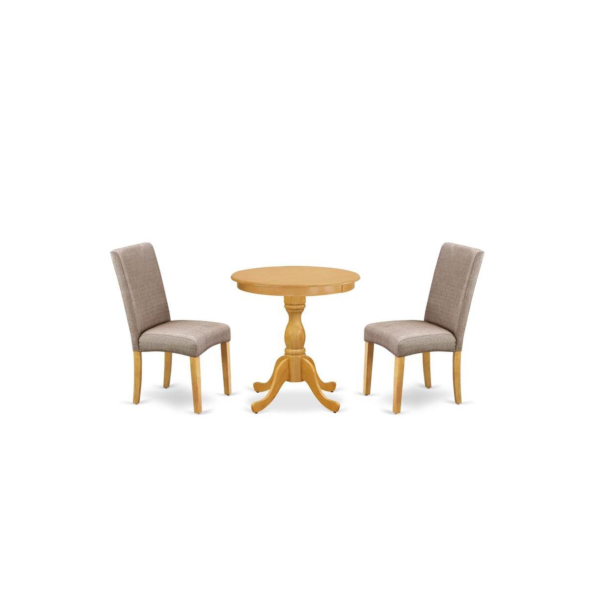 Click here for East West Furniture 3-Pc Kitchen Dining Set - 2 Pa... prices