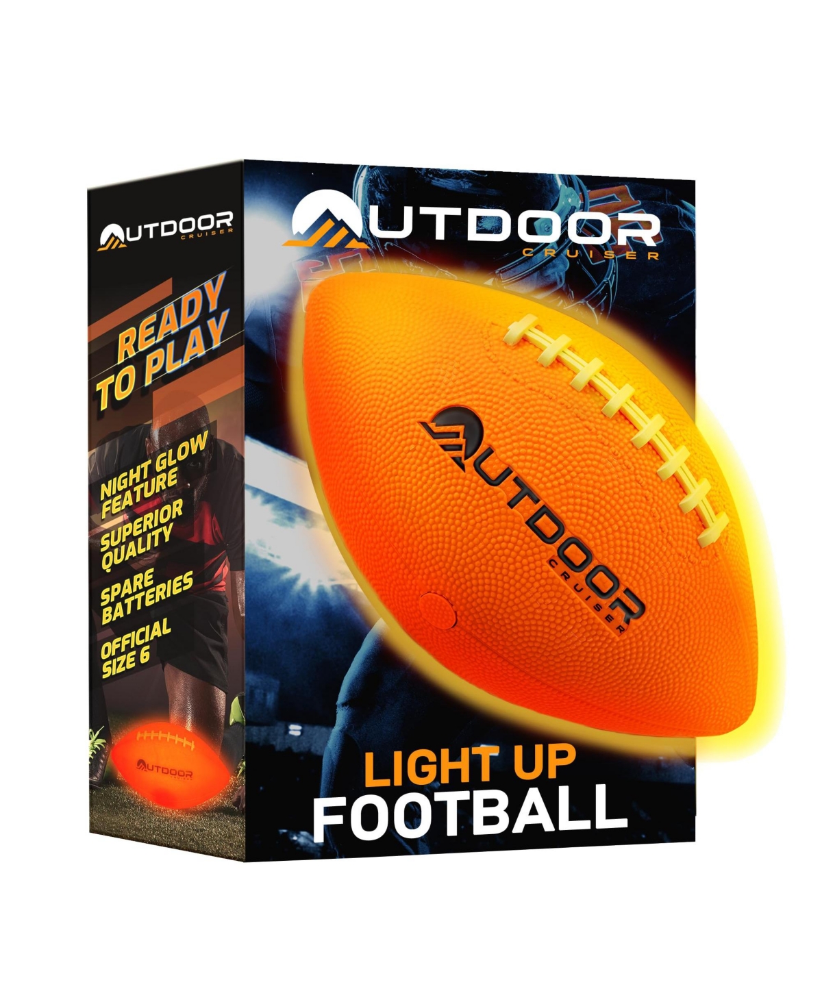 Click here for Lifemaster Durable glow-in-the-dark football with... prices