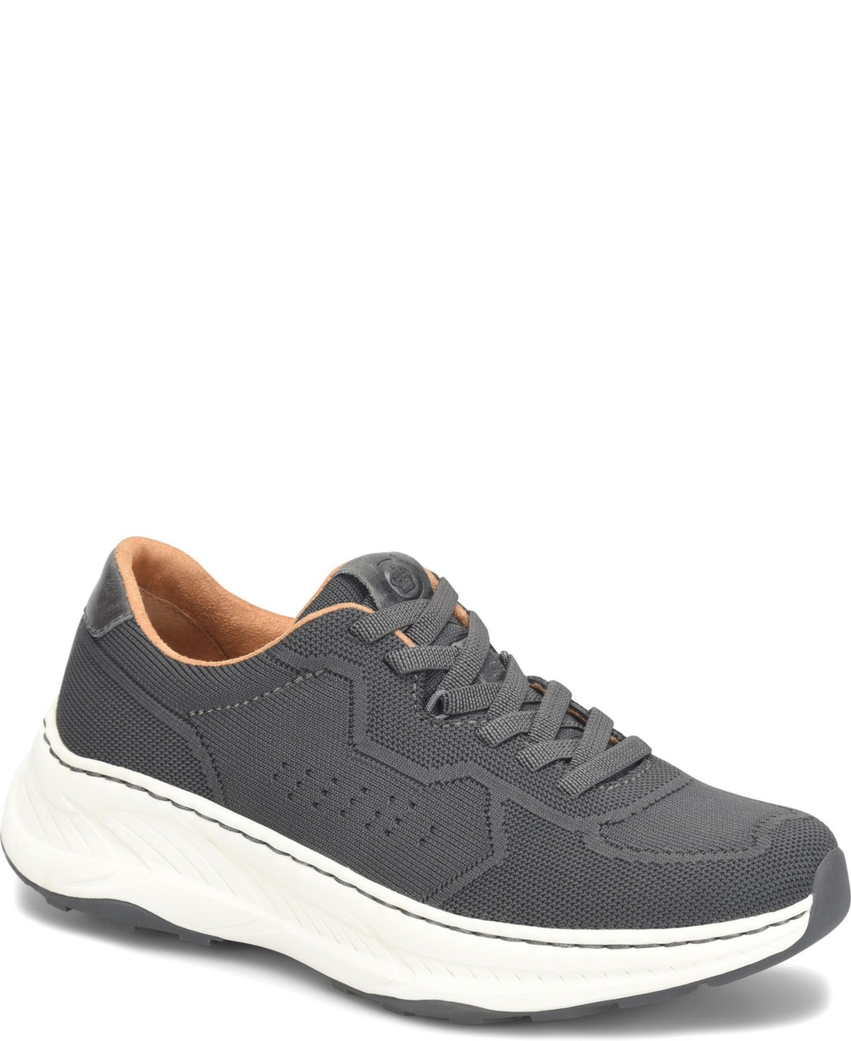 Click here for Born Mens Shep Round Toe Sneakers - Gray prices