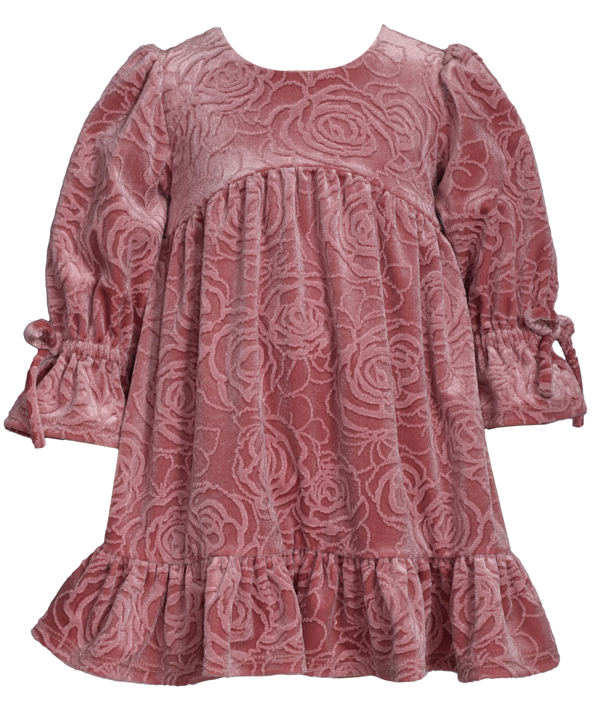 Click here for Bonnie Jean Little and Toddler Girls Embossed Flor... prices