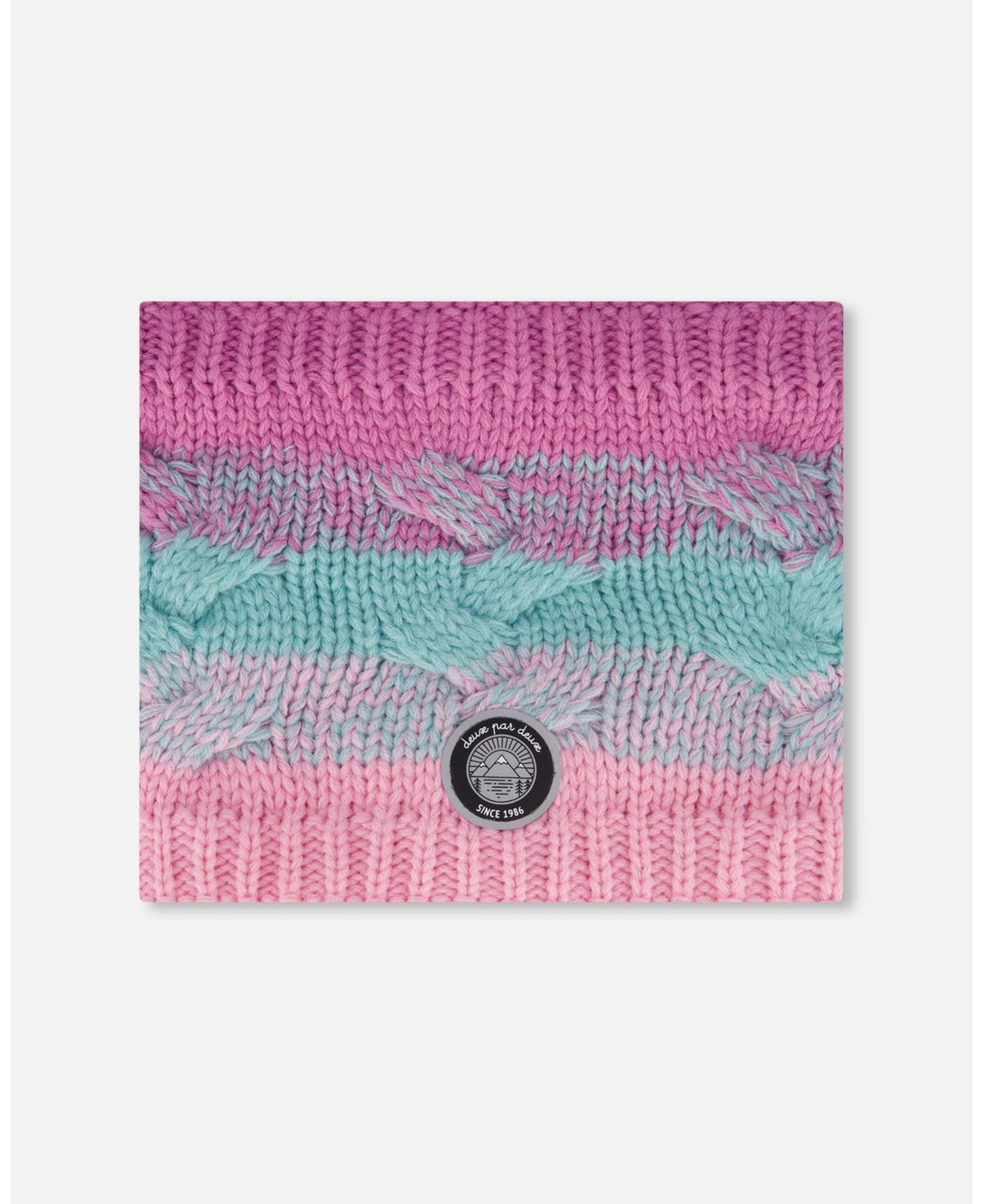 Click here for Deux par Deux Girl Lined Knit Neckwarmer Pink  Ora... prices