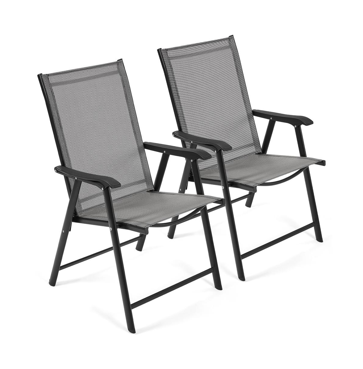 Click here for Yaheetech Set of 2 Outdoor Texteline Folding Dinin... prices