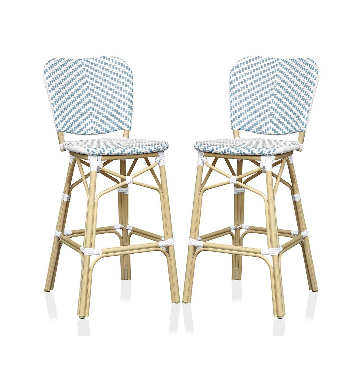 Click here for Enitial Star Adino Aluminum Woven Seat Patio Bar C... prices