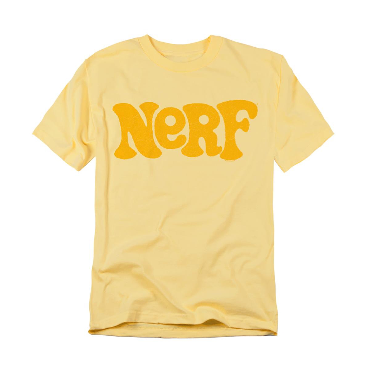 Click here for Logovision Mens Nerf Og Logo T-Shirt - Banana prices