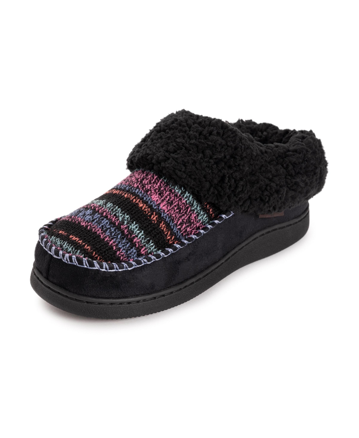 Click here for Muk Luks Womens Minerva Slipper - Black prices