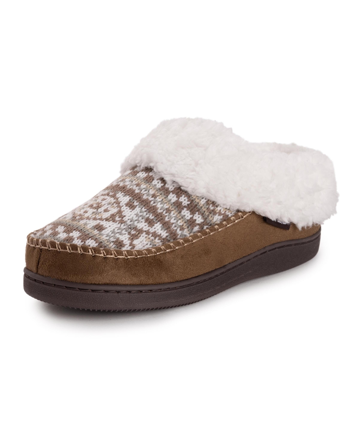 Click here for Muk Luks Womens Minerva Slipper - Timberwolf prices