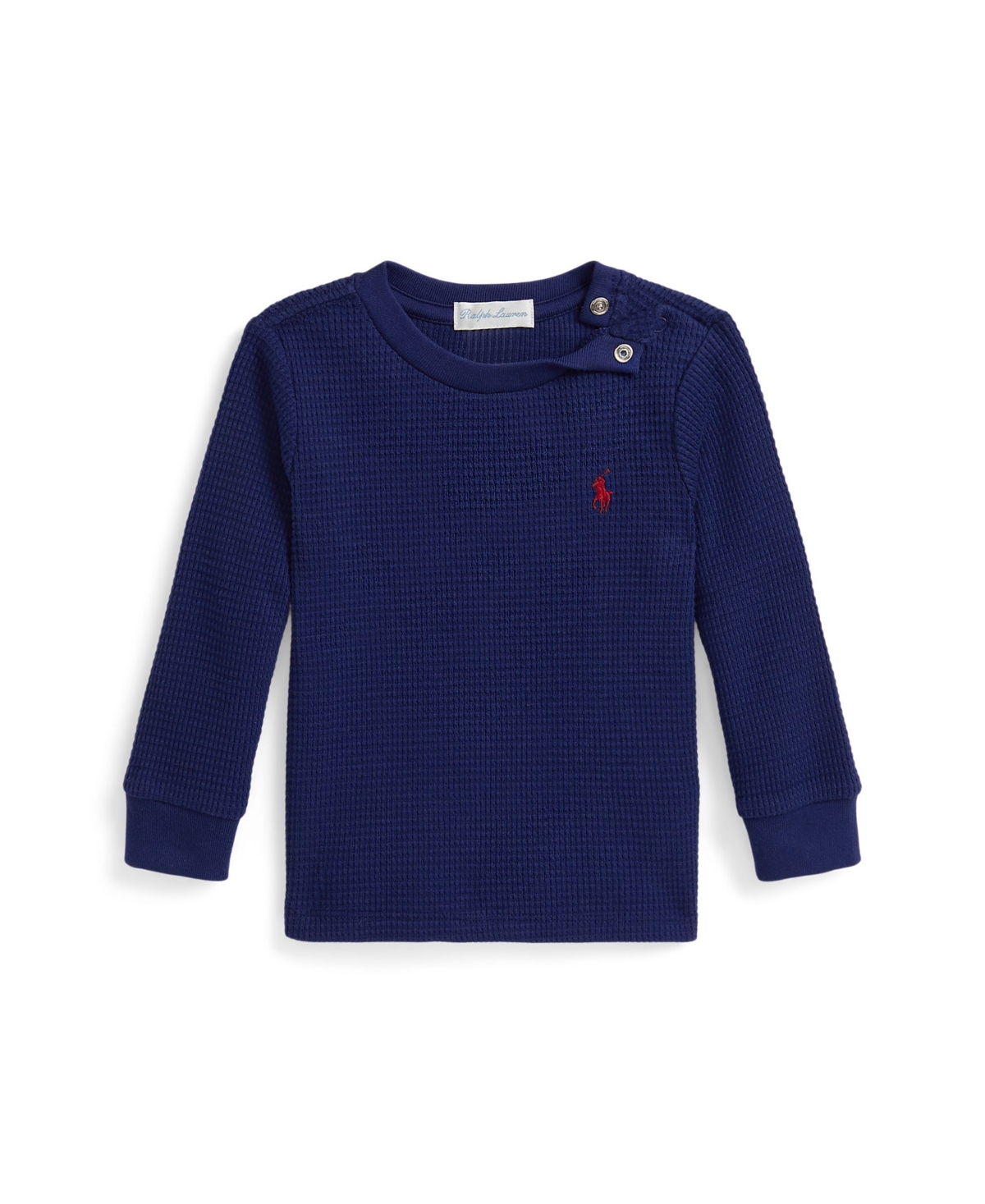 Click here for Polo Ralph Lauren Baby Boys Waffle-Knit T-Shirt -... prices