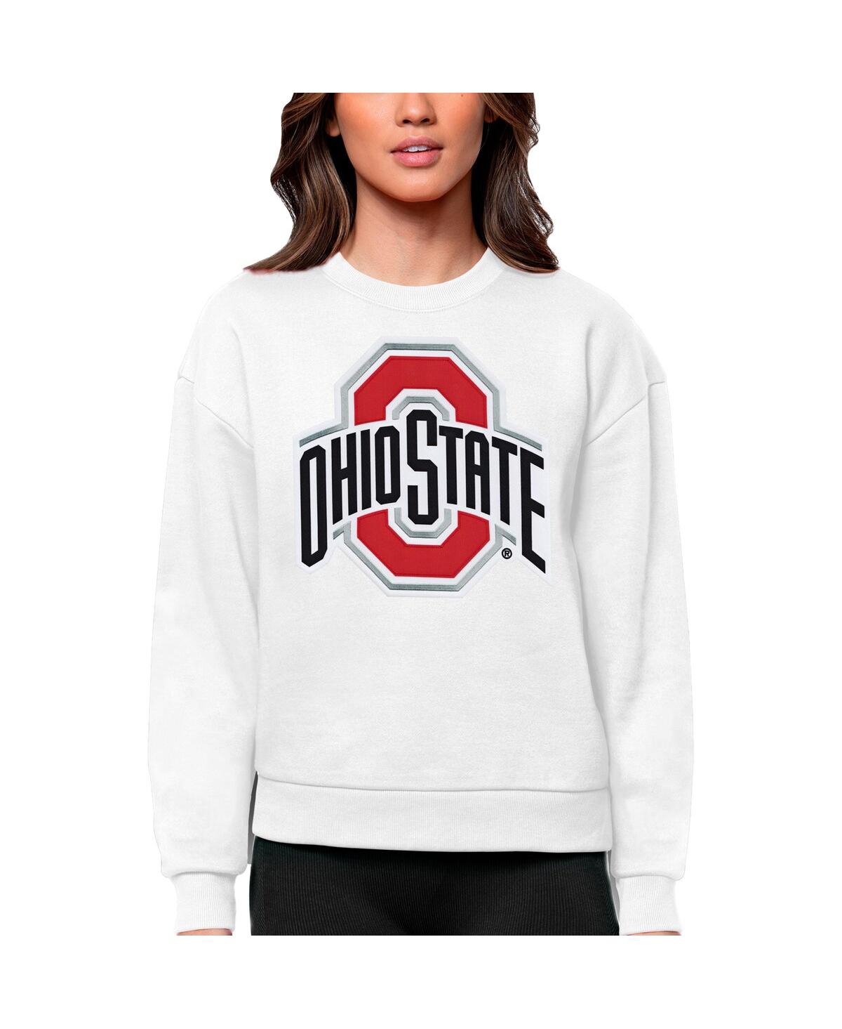 Click here for Antigua Womens White Ohio State Buckeyes Victory C... prices