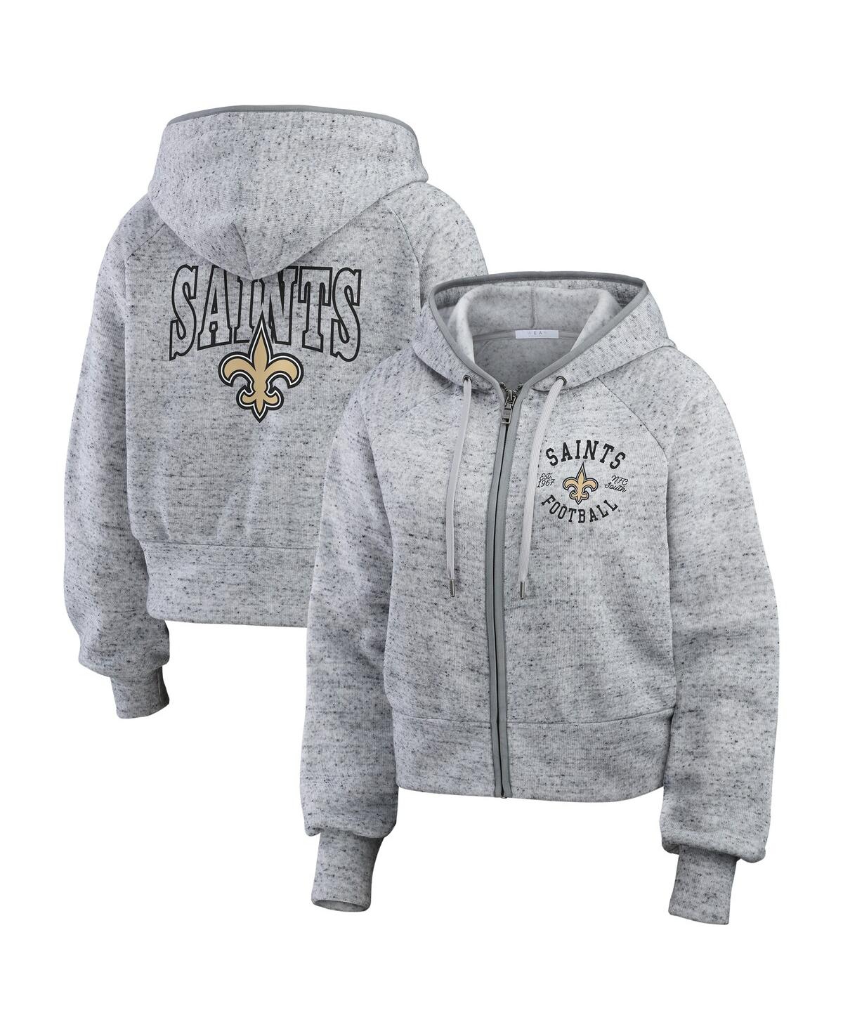 Click here for Wear by Erin Andrews Womens Heather Gray New Orlea... prices