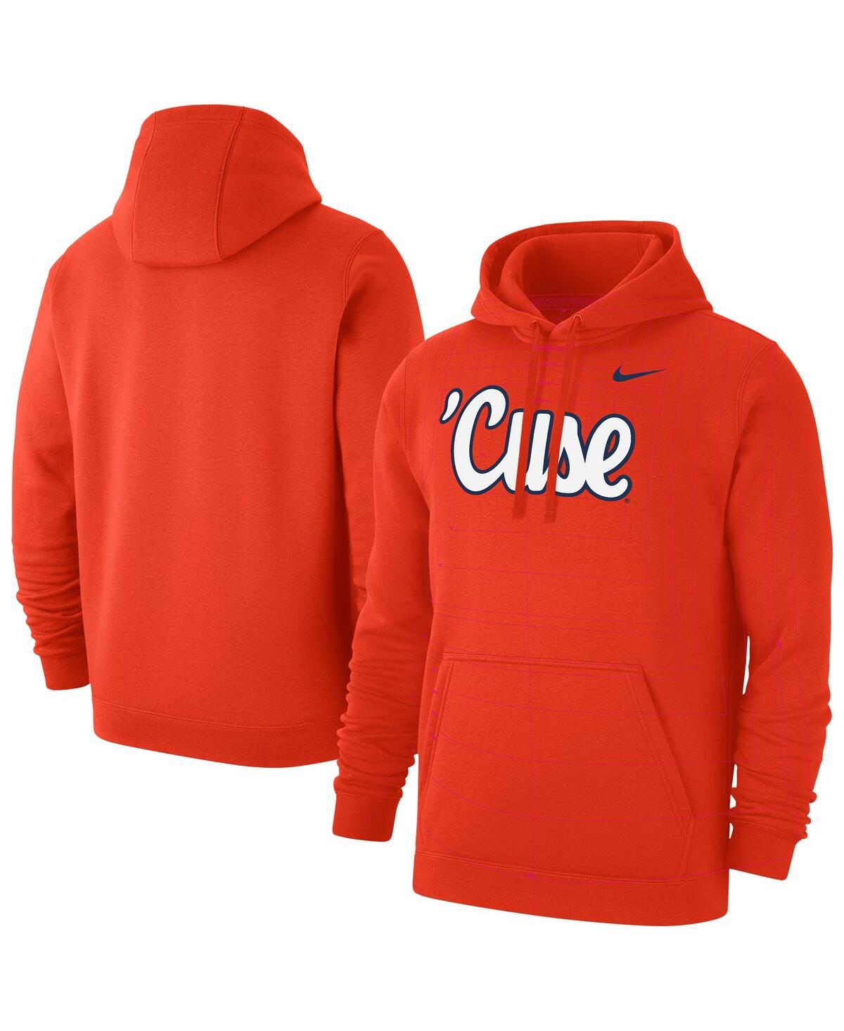 Click here for Nike Mens Orange Syracuse Orange Script Club Pullo... prices