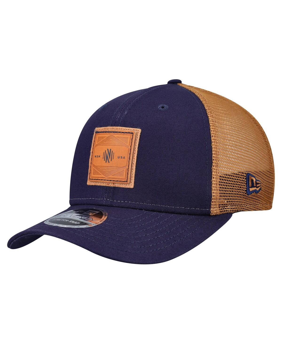 Click here for New Era Mens Navy Nashville Sc Debossed Logo 9SEVE... prices