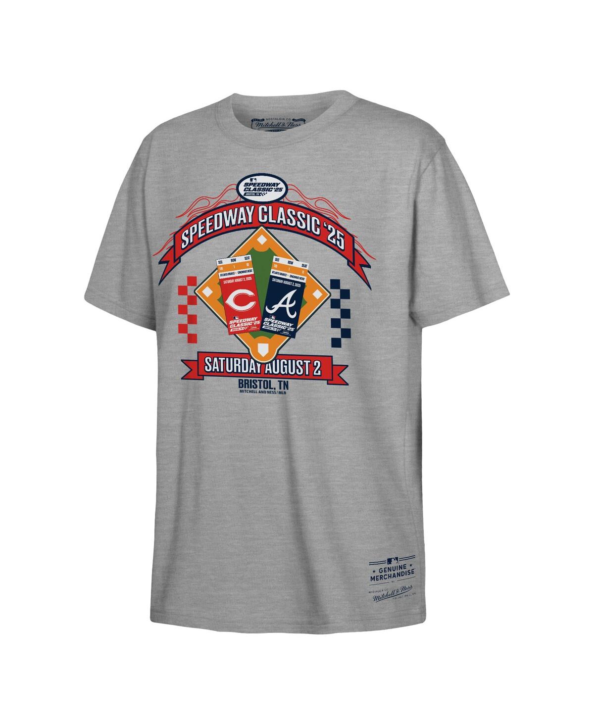 Click here for Mitchell & Ness Big Boys and Girls Heather Gray Ci... prices