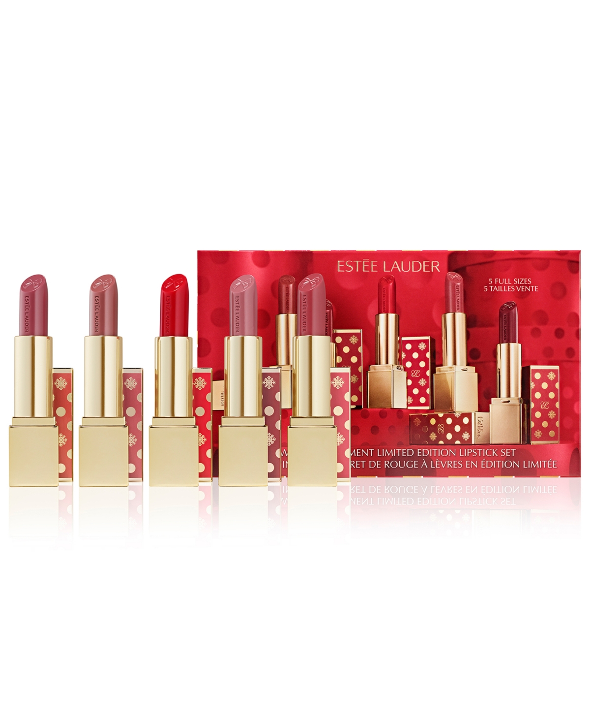 Click here for Estee Lauder 5-Pc. Unwrap The Moment Holiday Lipst... prices