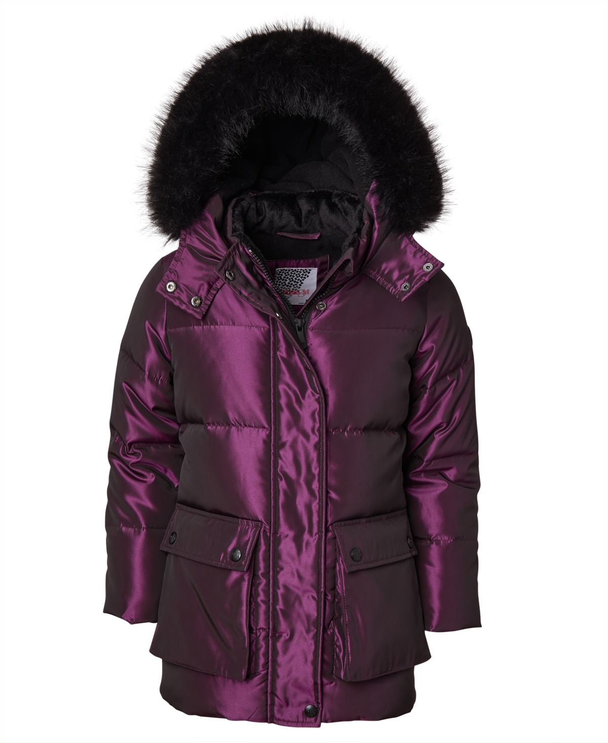 Click here for Kensie Girl Big Girls Iridescent Hooded Puffer Jac... prices