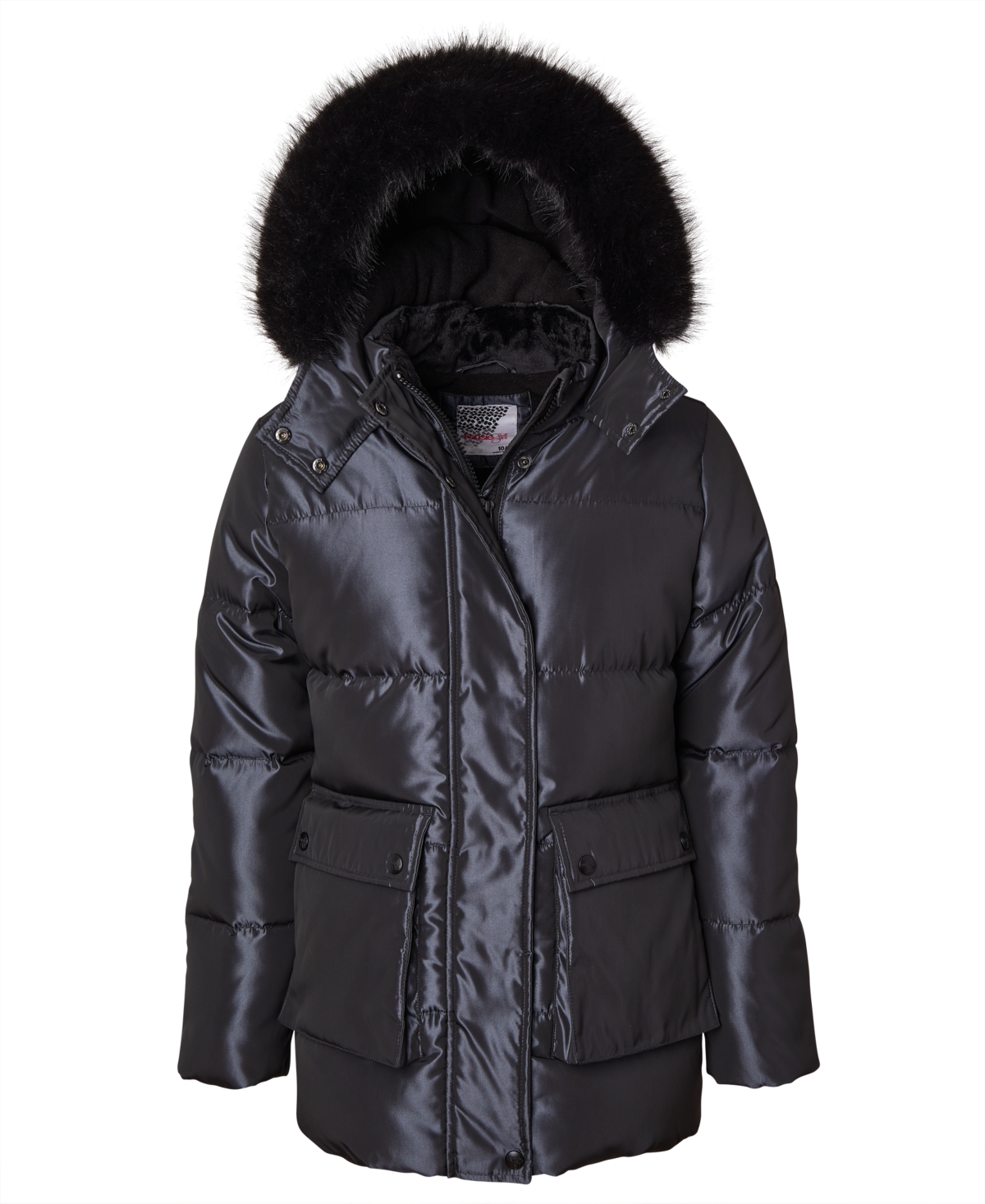 Click here for Kensie Girl Big Girls Iridescent Hooded Puffer Jac... prices