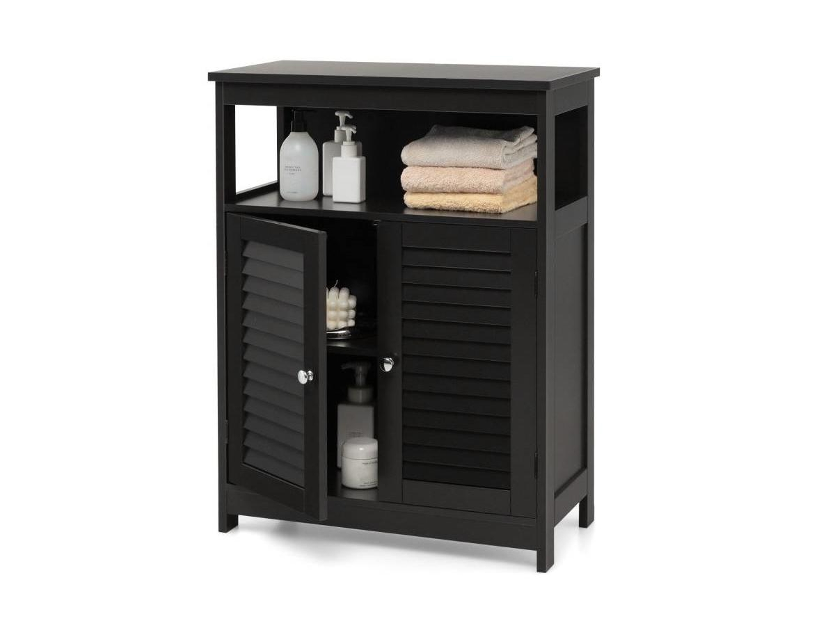 Click here for Slickblue Farmhouse Bathroom Linen Cabinet with Lo... prices